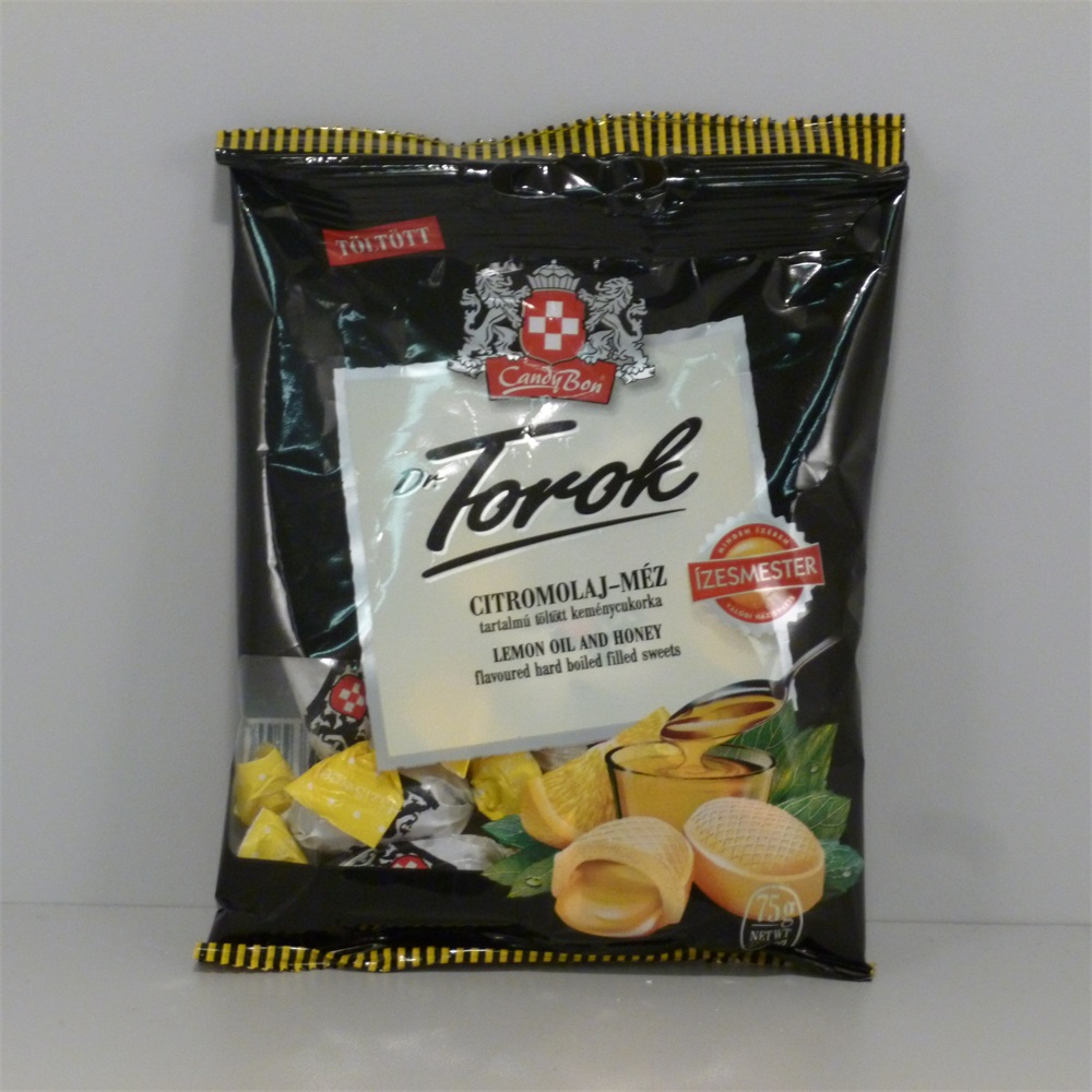 Dr Torok Dr.torok keménycukor töltött citromolaj-méz 75 g - Vital-max ...